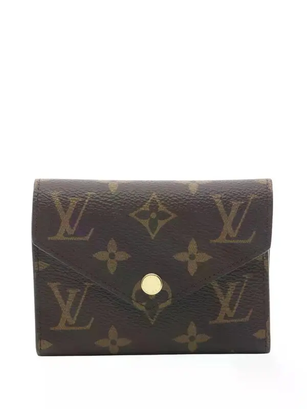 LOUIS VUITTON 2021 Monogram Victorine Small Wallets - Brown