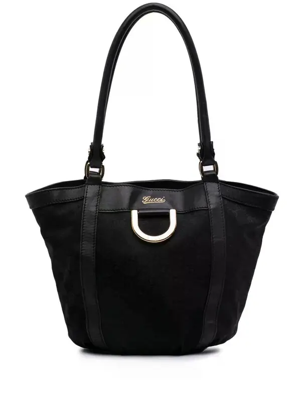 Gucci Abbey D Ring Gg Canvas Handbag