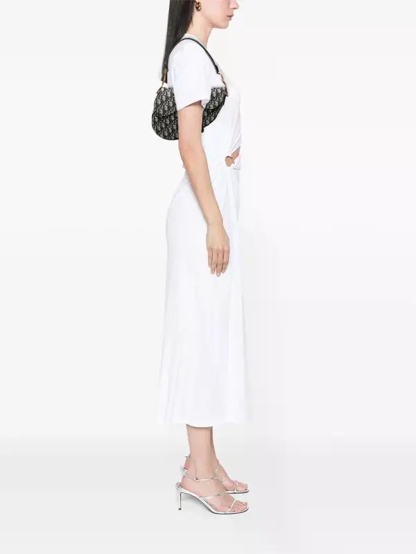 Dior Oblique Canvas Saddle Bag - Blue
