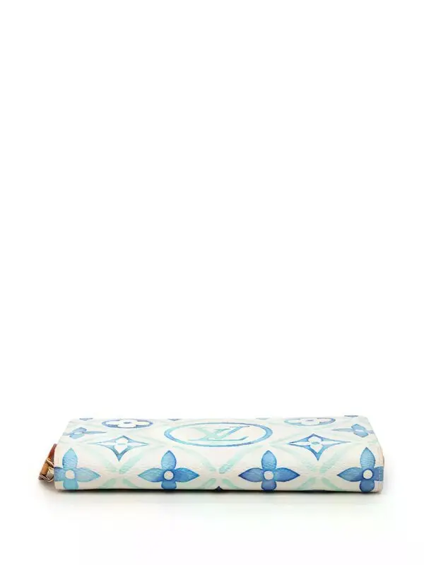LOUIS VUITTON 2021-2026 Monogram The Pool Zippy Wallet Long Wallets - Blue