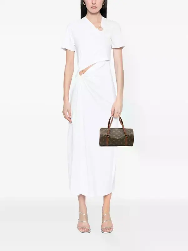 LOUIS VUITTON Monogram Papillon 26 Handbag - Brown