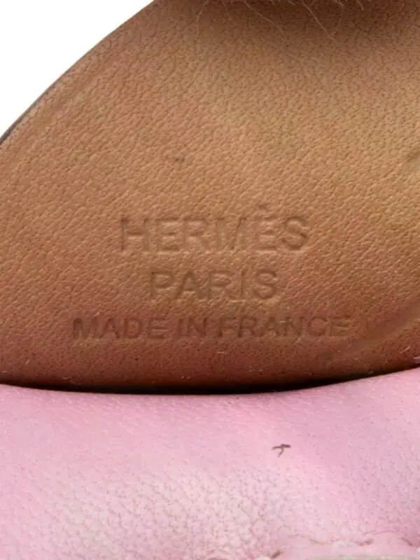 Hermès 2021 Milo Lambskin And Swift Grigri Rodeo Pegase Bag Charm Pm Keychain - Pink