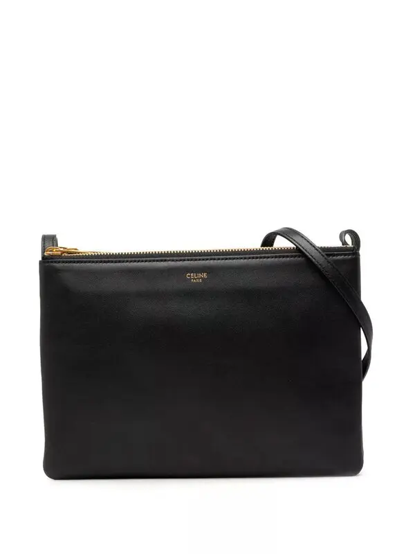 Celine Large Lambskin Trio Crossbody Bag