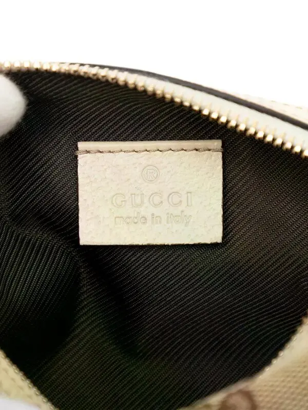 Gucci Gg Canvas Cosmetic Pouch - Neutrals