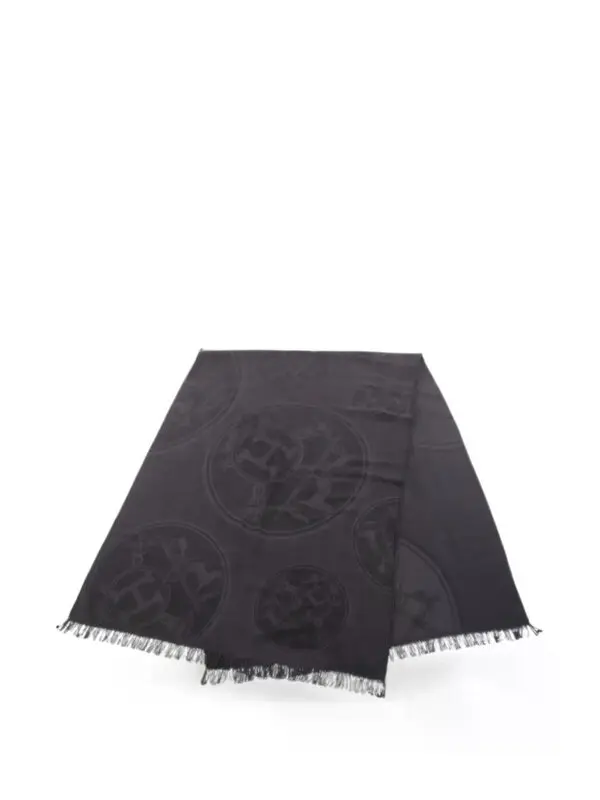 Hermès 2000s New Libris Shawl - Black