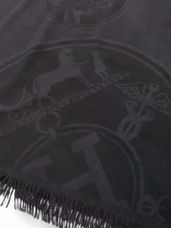 Hermès 2000s New Libris Shawl
