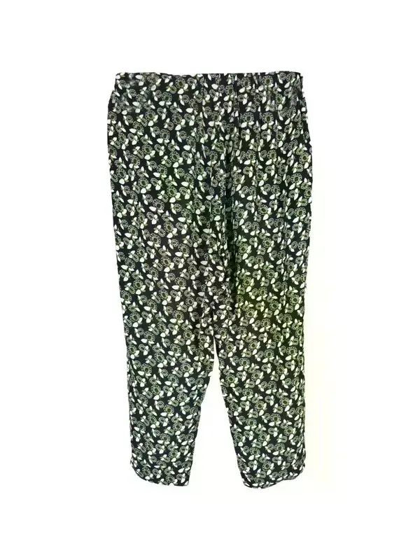 Marni Abstract Floral Print Trousers