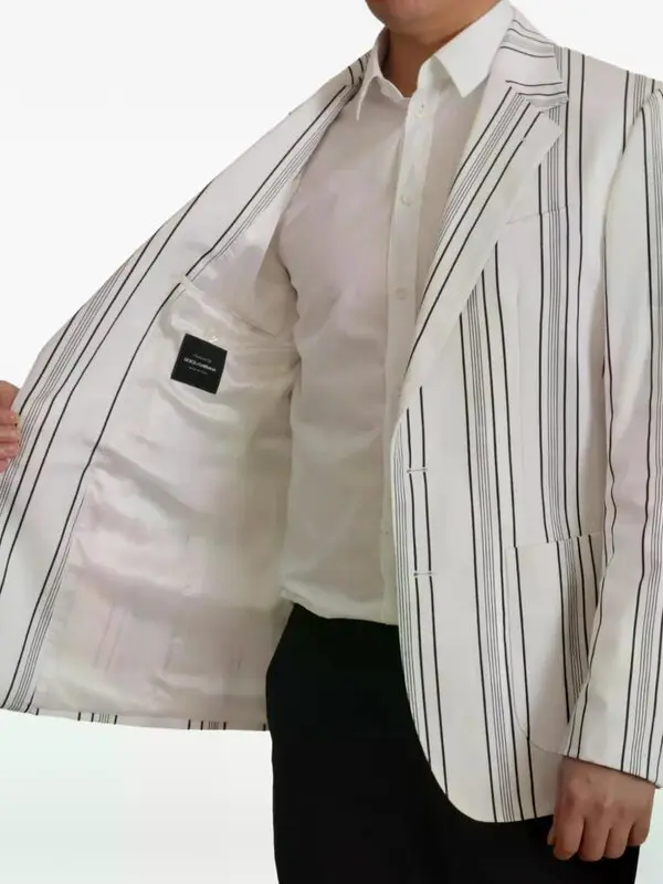 Dolce & Gabbana Pinstripe Single-breasted Blazer