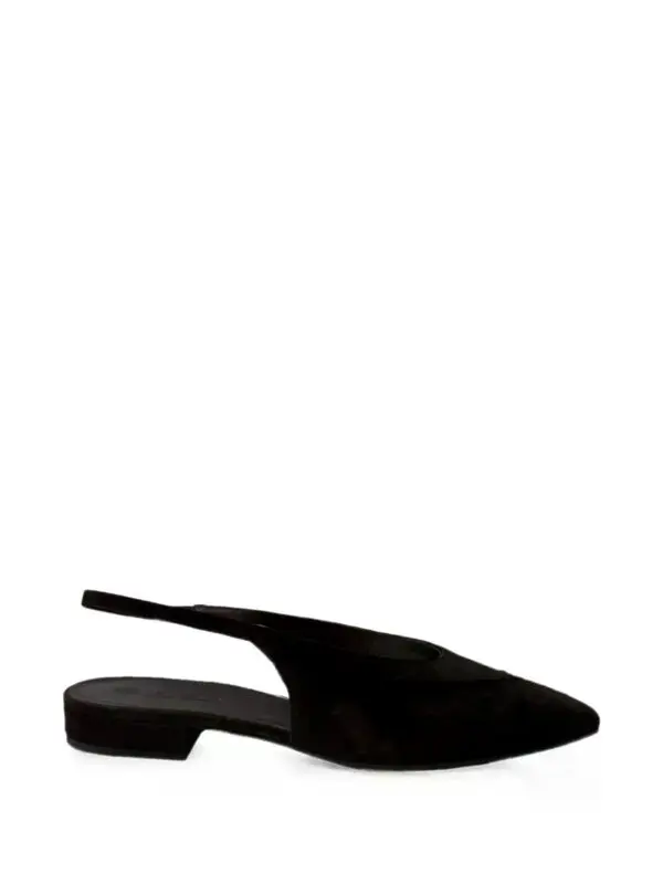 Loro Piana Rebecca Slingback Pumps - Brown