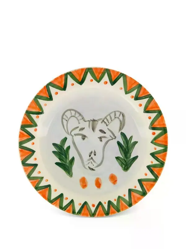 SERAX X Shurleey The Lovers Dinner Plates Set - Green