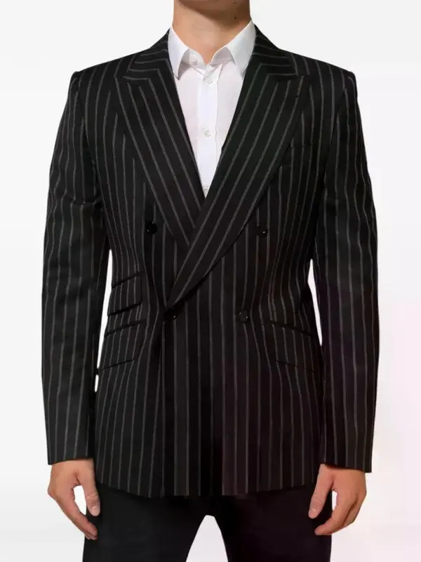 Dolce & Gabbana Pinstripe Sicilia Blazer