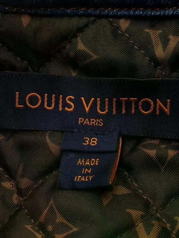 LOUIS VUITTON Quilted Denim Jacket