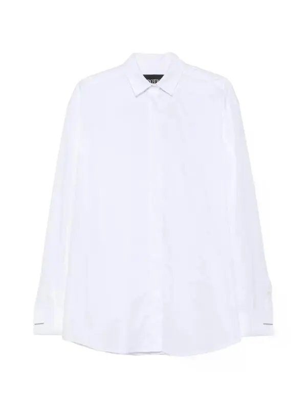 DONDUP Long-sleeve Shirt With Concealed Button Fastening