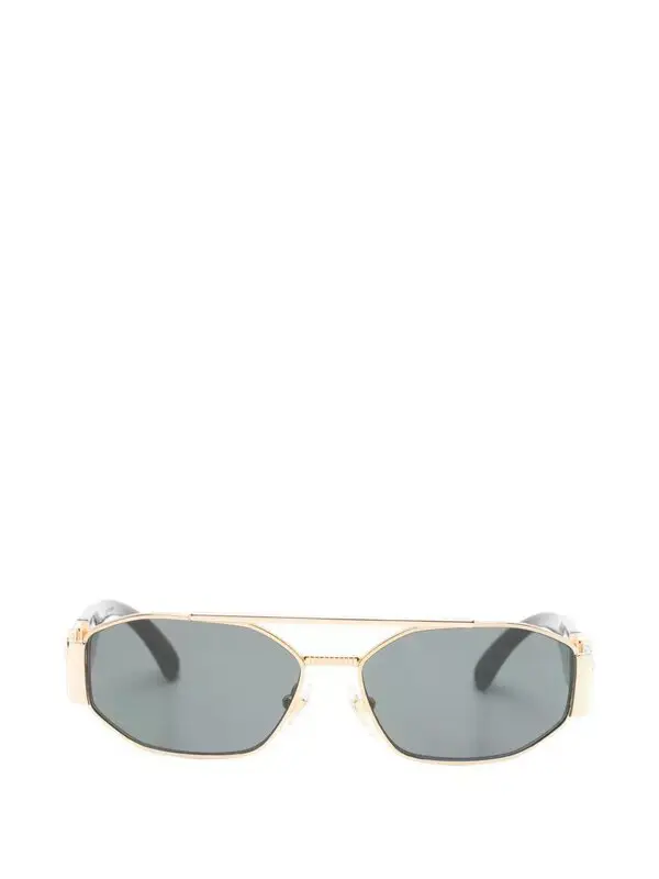 Versace Medusa Geometric Frame Sunglasses
