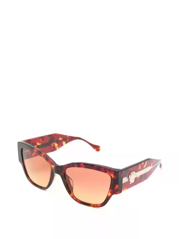 Versace Medusa Cat Eye Sunglasses - Brown