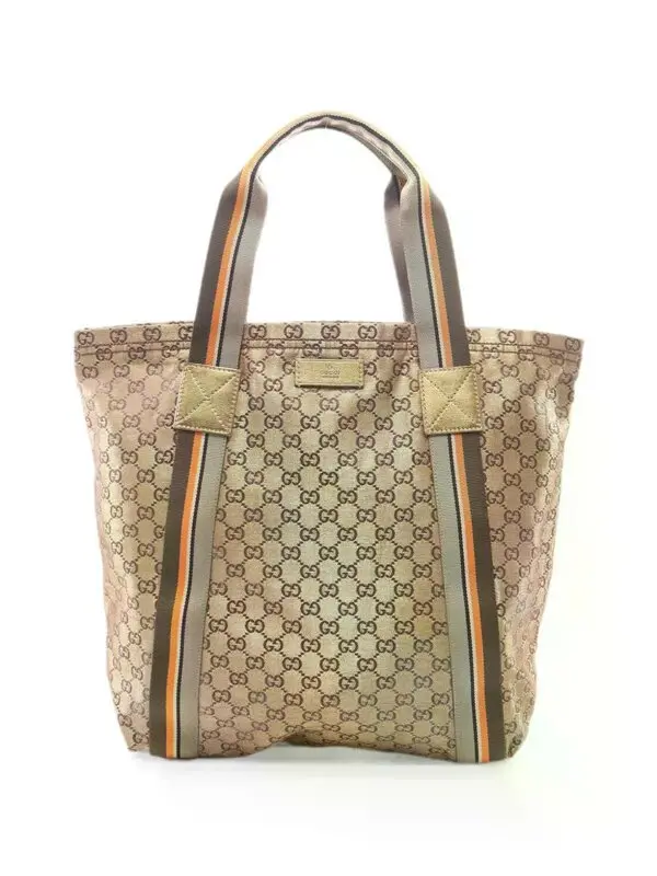 Gucci 2000s Gg Supreme Tote Bag - Neutrals