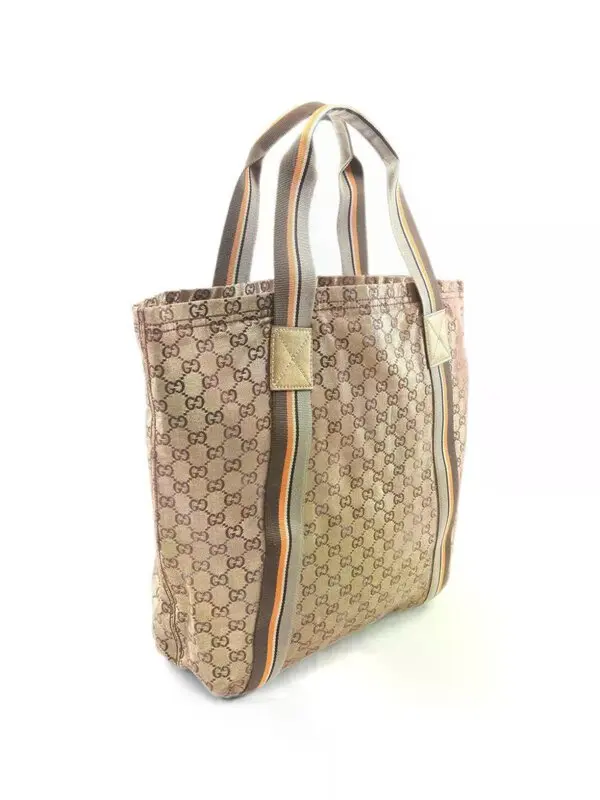 Gucci 2000s Gg Supreme Tote Bag - Neutrals