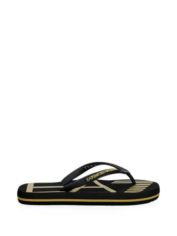 EA7 Logo Flip Flops