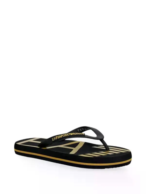EA7 Logo Flip Flops