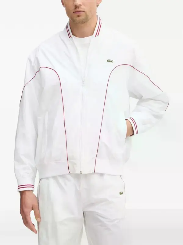 Lacoste Logo Patch Zip-up Jacket