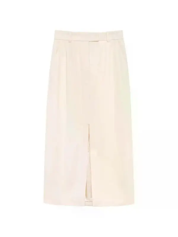 ANINE BING Meredith Midi Skirt With Front Slit