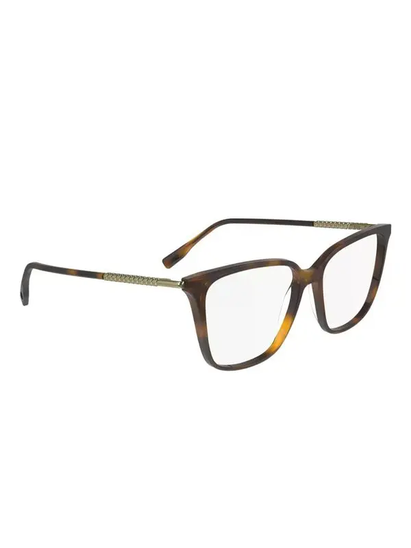 Lacoste Tortoiseshell Rectangle Eyeglasses