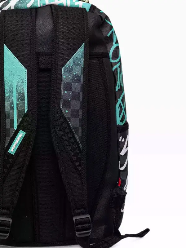 SPRAYGROUND Shark Graffiti-print Backpack