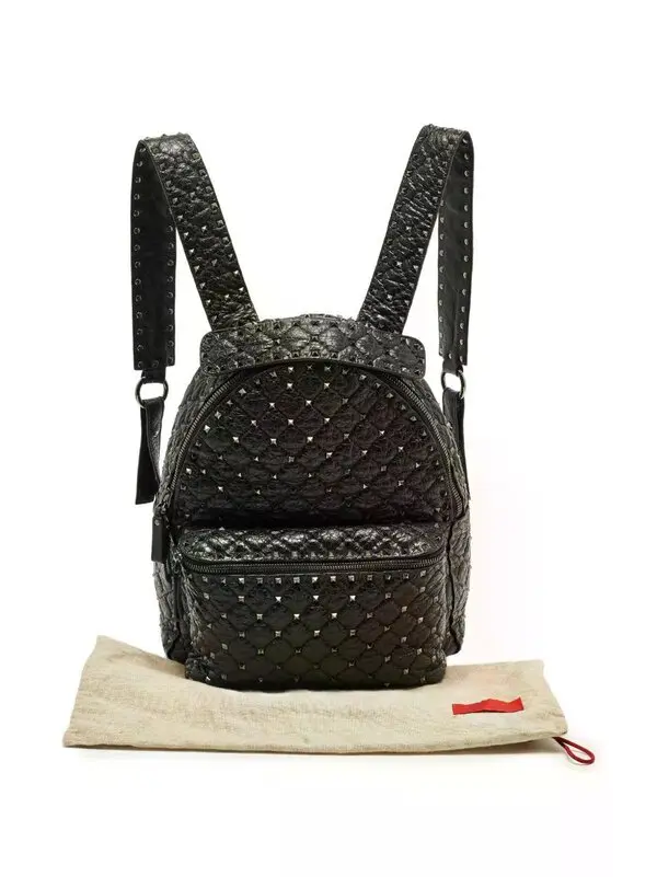 Valentino Garavani Rockstud Spike Quilted Leather Backpack