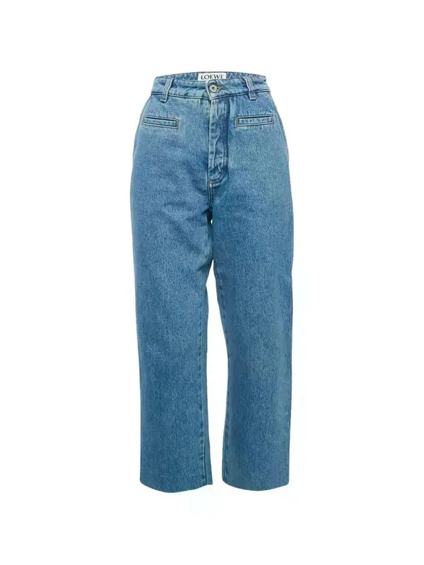 Loewe High-rise Straight-leg Jeans