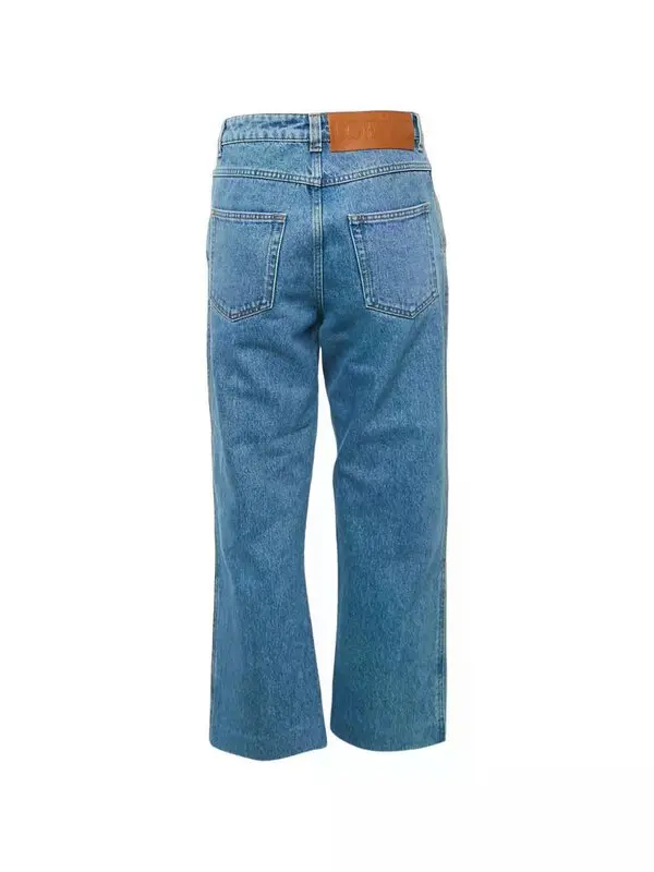 Loewe High-rise Straight-leg Jeans