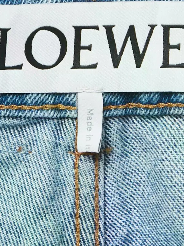 Loewe High-rise Straight-leg Jeans