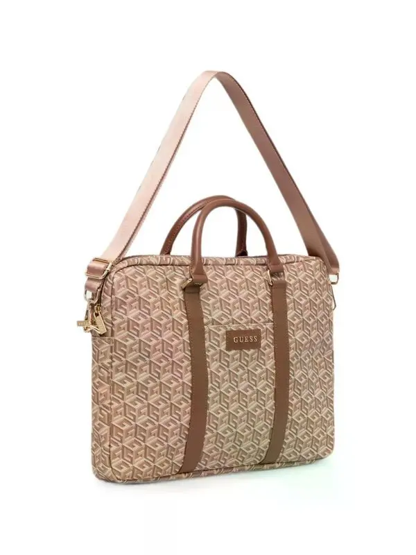 Guess G-cube Monogram Laptop Bag
