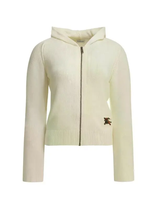 Burberry Jillian Zip-up Hooded Hoodie