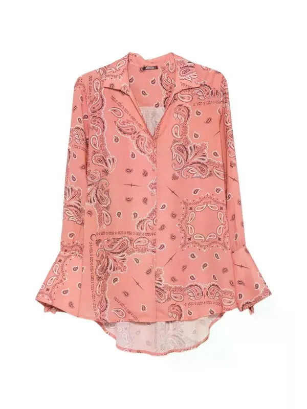 VENUJA Paisley Print Shirt