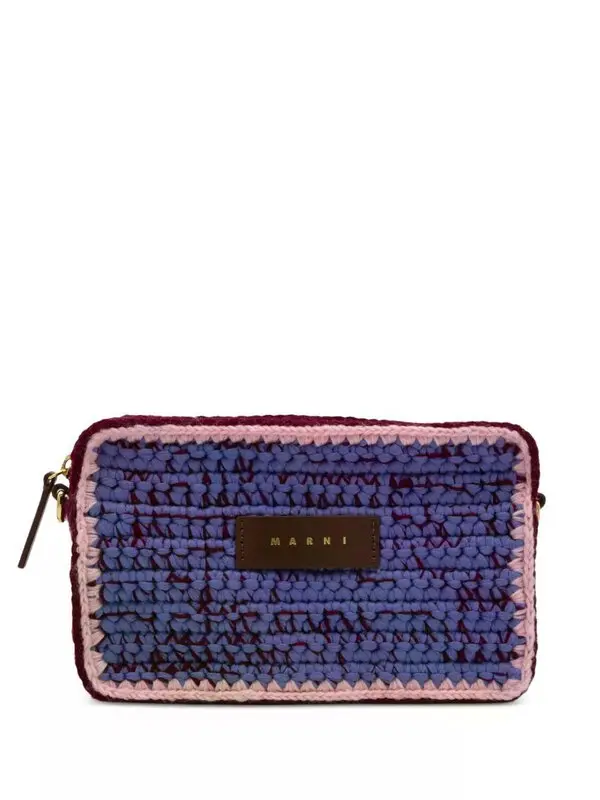 Marni Crochet Knit Shoulder Bag