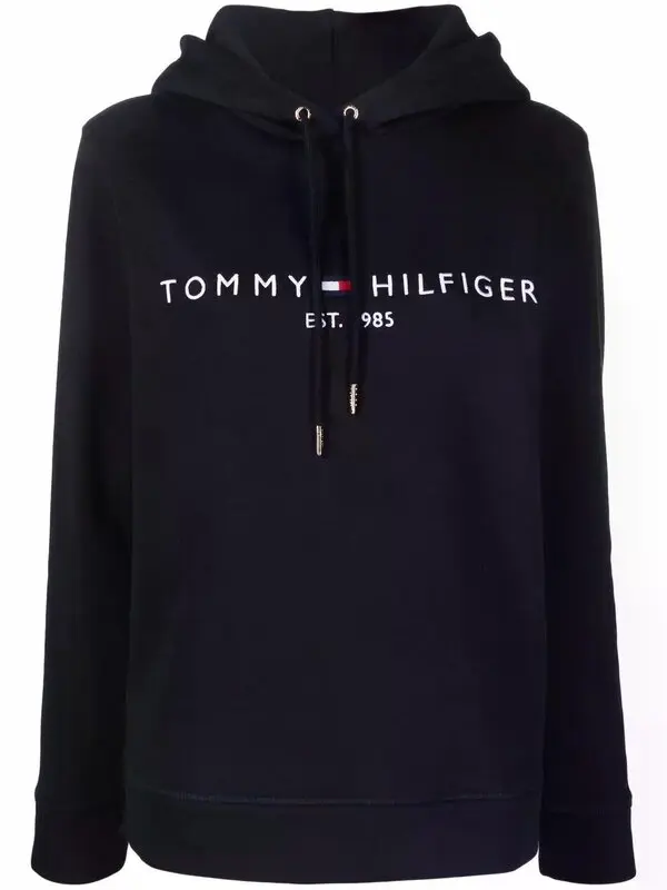 Tommy Hilfiger Embroidered Logo Pullover Hoodie