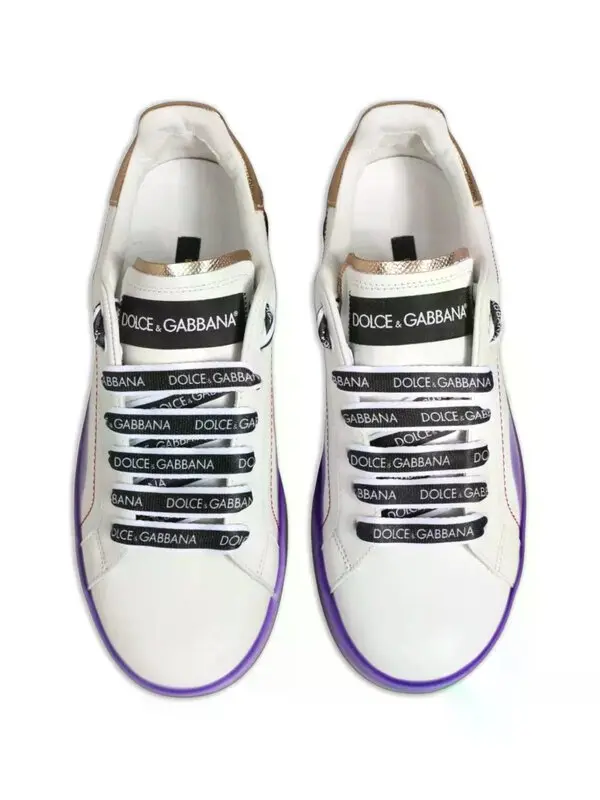 Dolce & Gabbana Logo Patch Sneakers