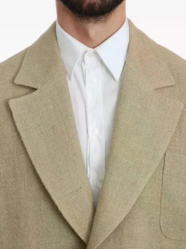 Dolce & Gabbana Linen Notch-lapel Blazer