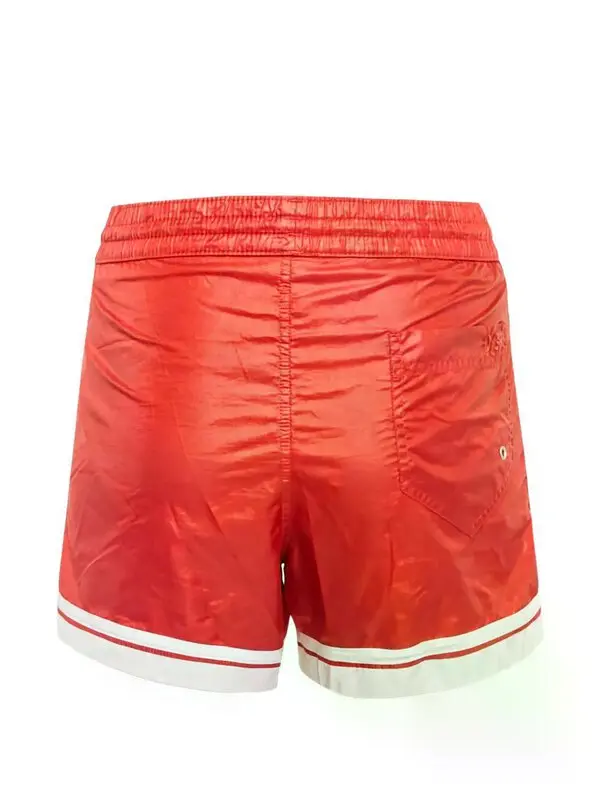 D&G PREOWNED Striped Drawstring Shorts