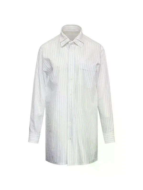 MAISON MARGIELA Oversized Striped Cotton Shirt
