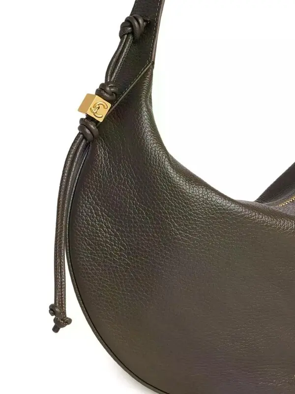 COCCINELLE Medium Thessa Leather Tote Bag - Green