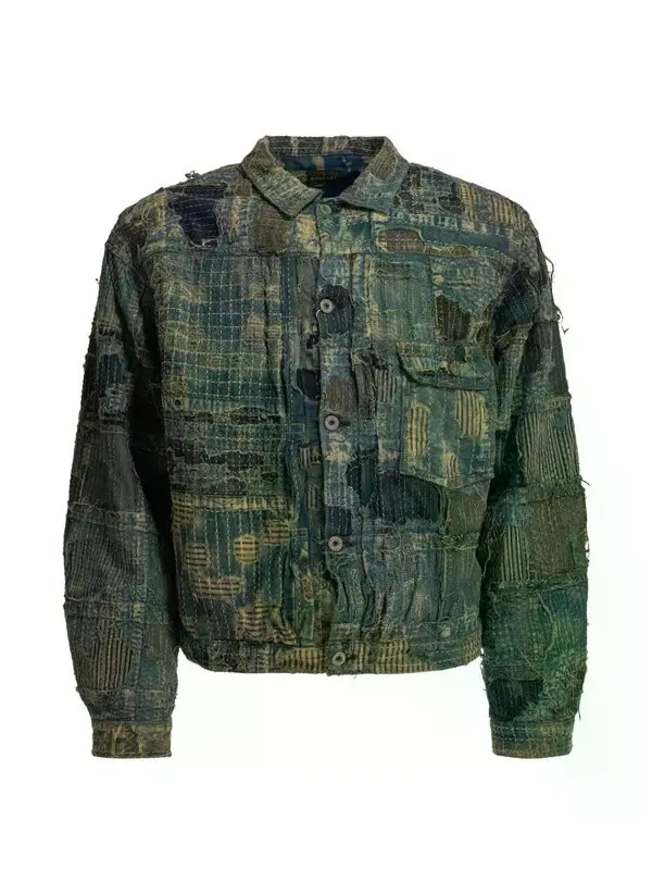 Kapital Boro Patchwork Denim Jacket