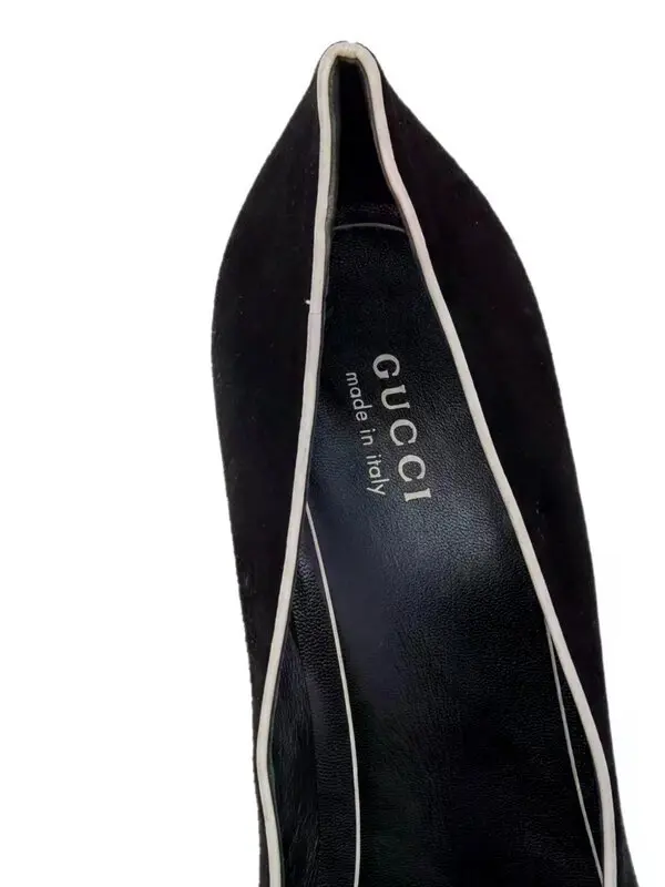 Gucci Suede Platform Pumps