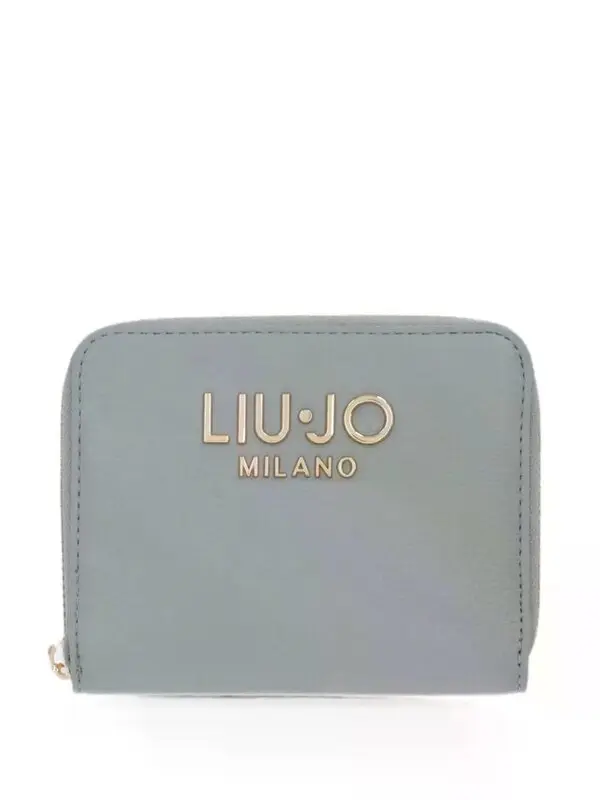 Liu Jo Small Logo-plaque Wallet - Blue