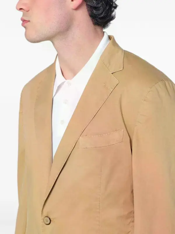 SANTANIELLO Single-breasted Notched-lapels Blazer