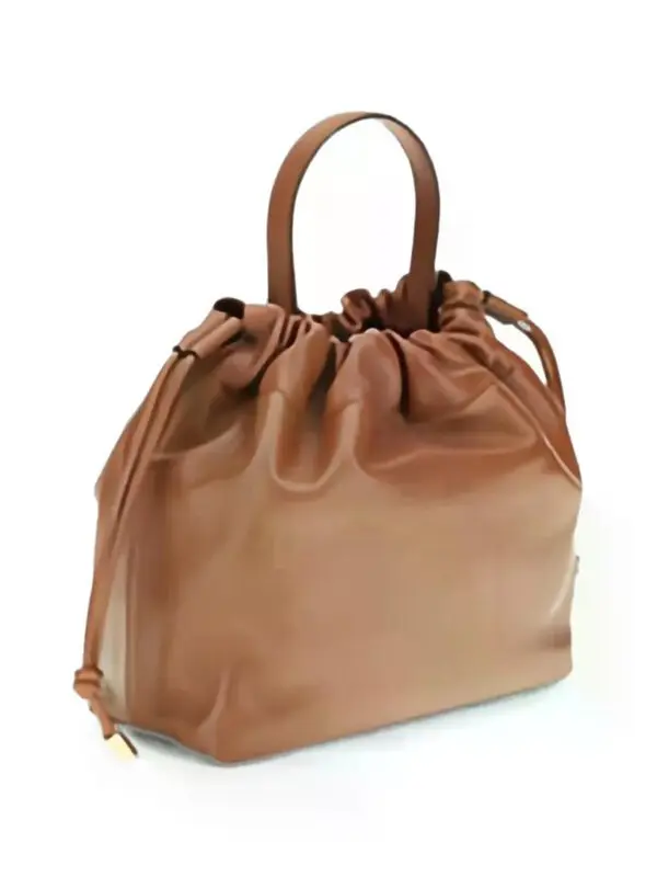 Chloé Drawstring Leather Bucket Bag