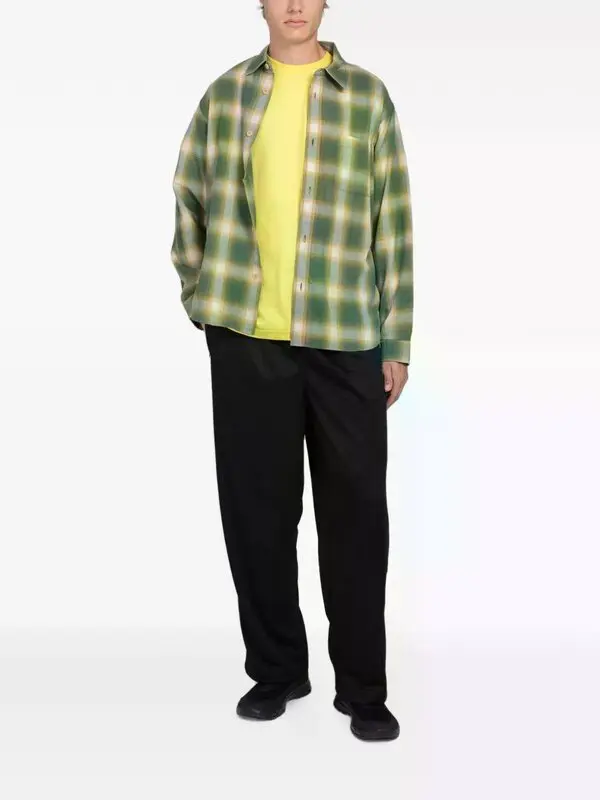 StÜssy Beach Plaid Ombre Shirt