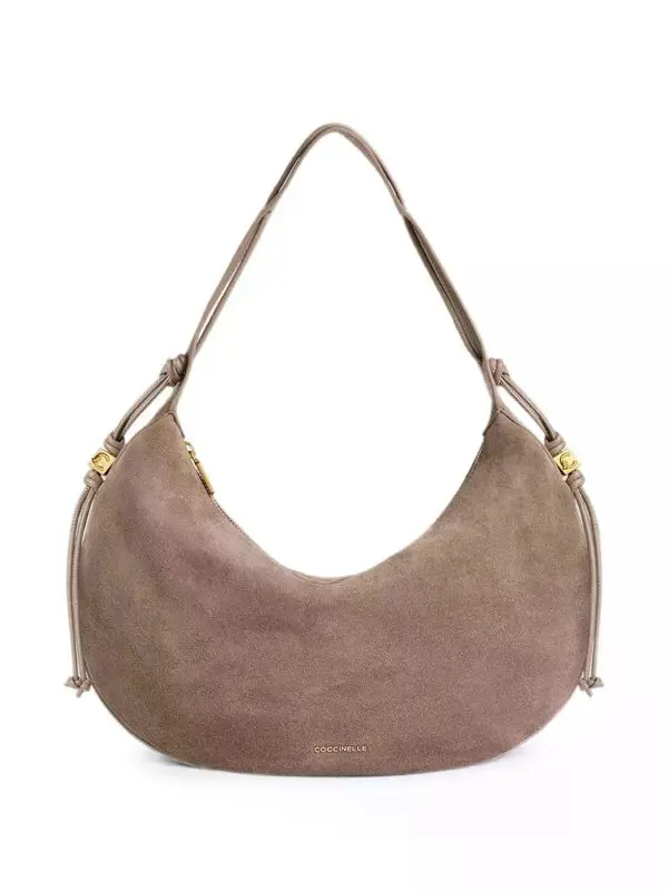 COCCINELLE Suede Tote Bag - Neutrals