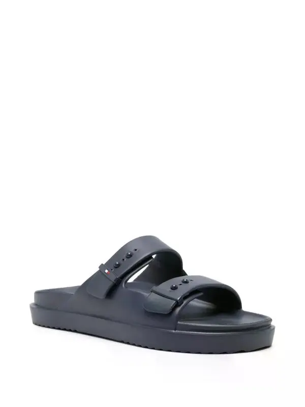 Tommy Hilfiger Double-strap Sandals - Blue