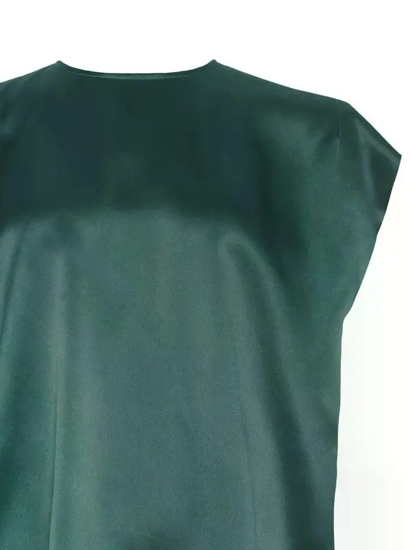 ERES Silk Cap-sleeve Blouse